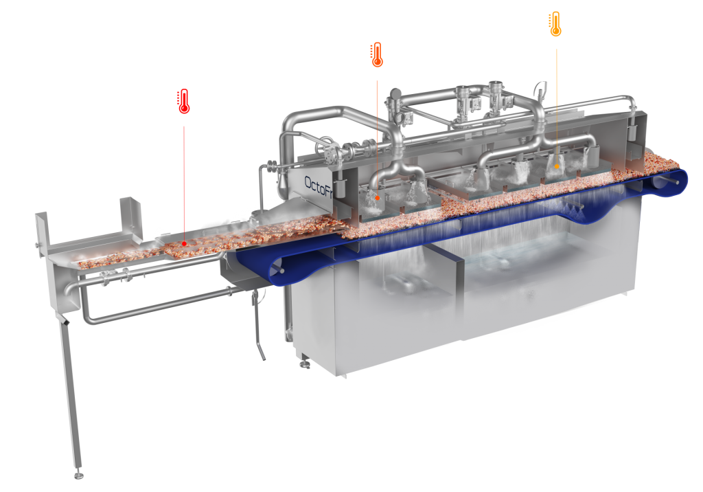 IQF Shrimp and Seafood Processing Equipment | Octofrost